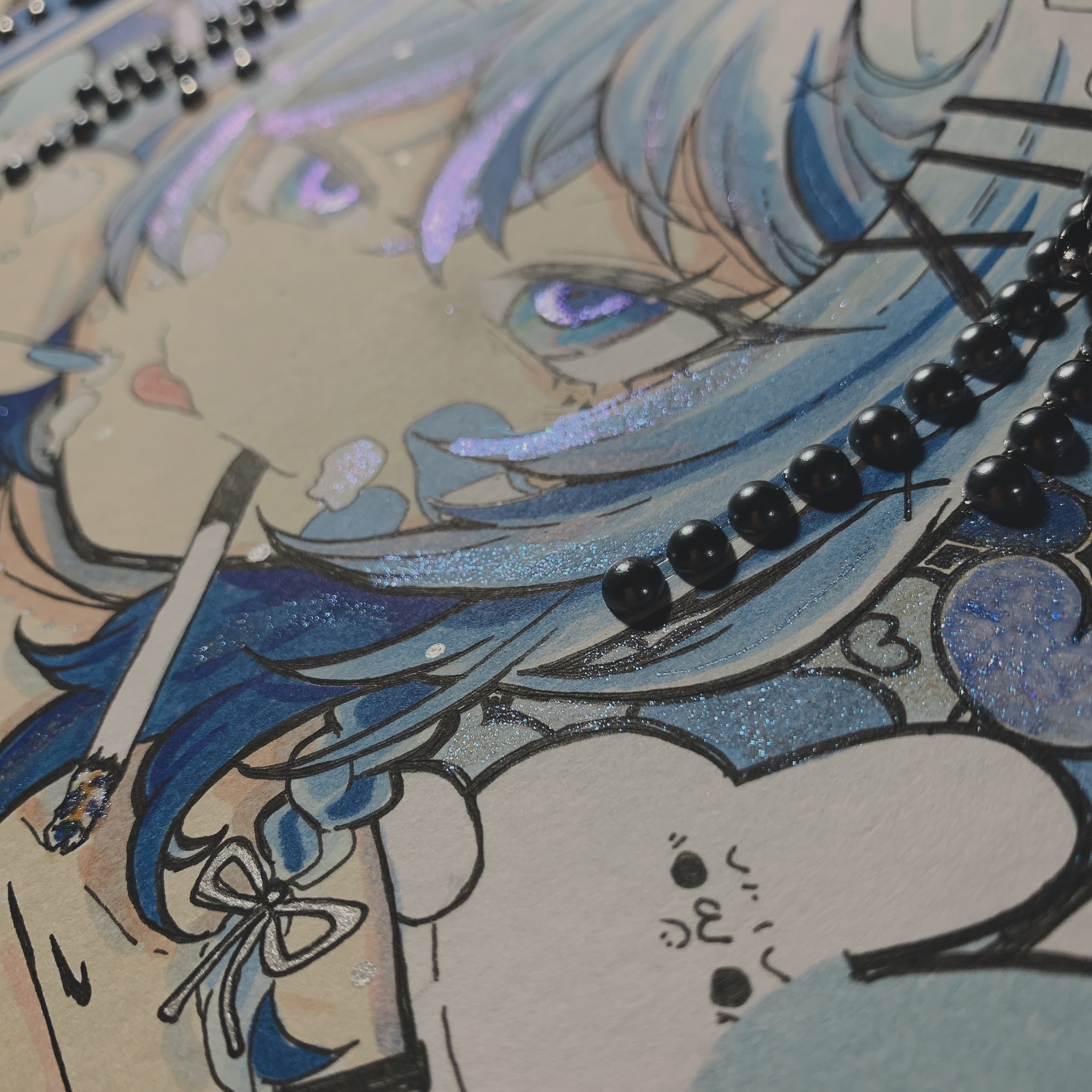 藍ちゃん デカ色紙 - ayatani tokage - BOOTH