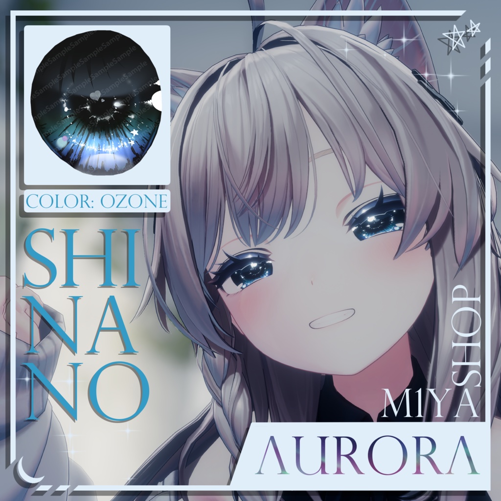[11 Avatars] Aurora Eyes [VRChat] - m1yashop - BOOTH