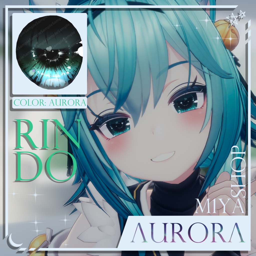 [11 Avatars] Aurora Eyes [VRChat] - m1yashop - BOOTH
