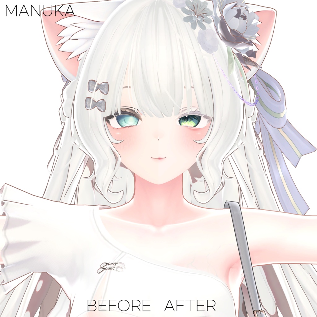 MANUKA [マヌカ] 🤍 White Makeup Texture - GO.OZ - BOOTH