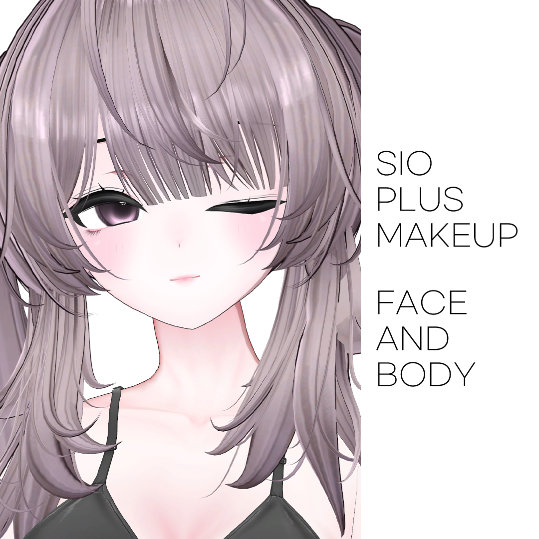 SIO [しお] 🌷 Plus Makeup&Face Animation - GO.OZ - BOOTH