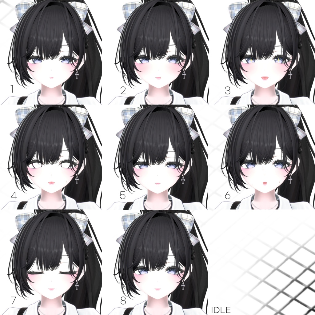 Milltina [ミルティナ] 🖤 Makeup&Face Animation Sets - GO.OZ - BOOTH