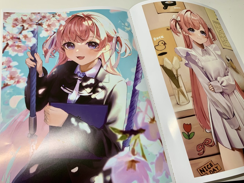 イラスト集MEGUMI - manaka7842 - BOOTH