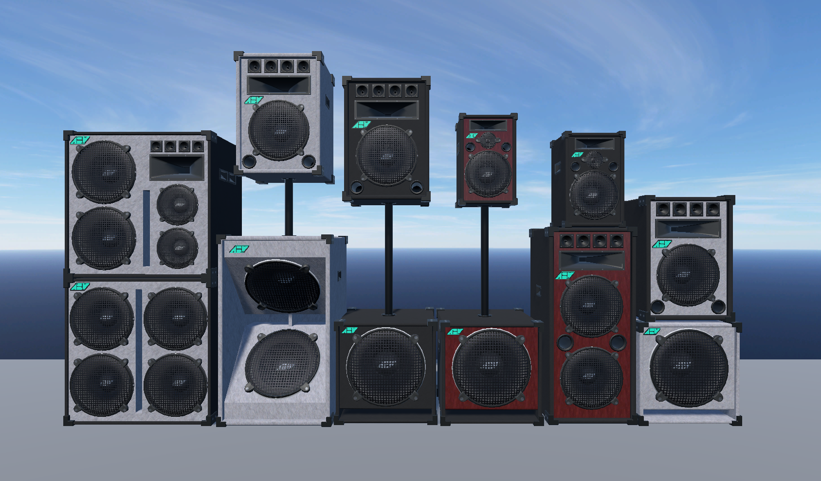 GVX PA Speakers - junotanuki - BOOTH