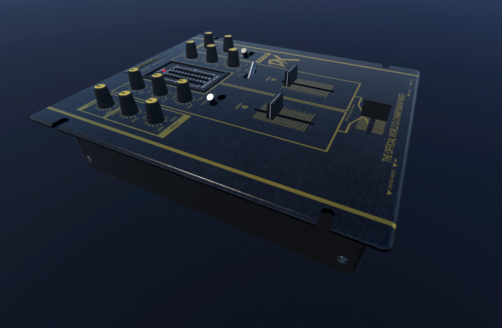 Electrics SH-DX1200 Scratch DJ Mixer - junotanuki - BOOTH
