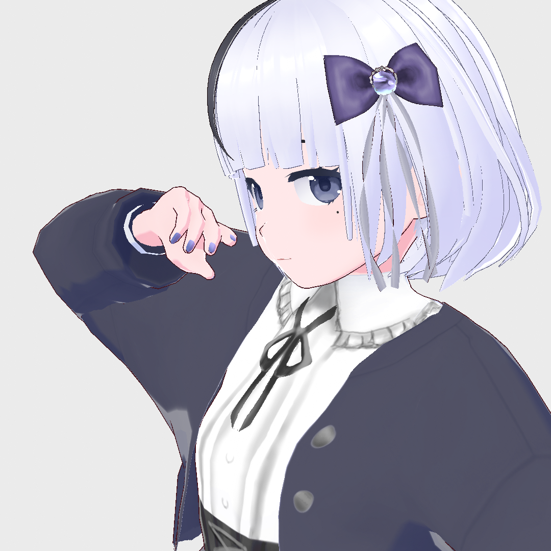 [VRoid] Hair_Ribbon [カラバリ無限] - 祈祷 - BOOTH