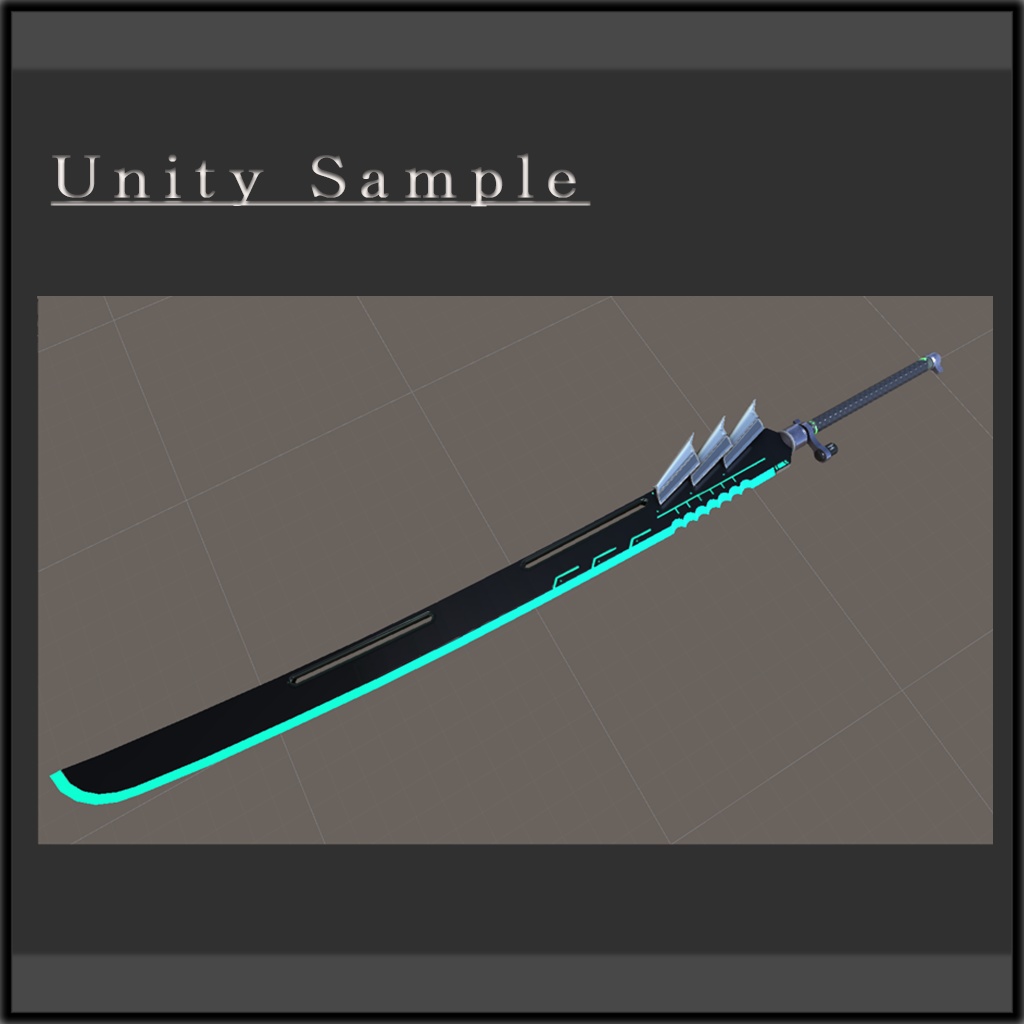 【vrc想定】Electric sword - HapLabo - BOOTH