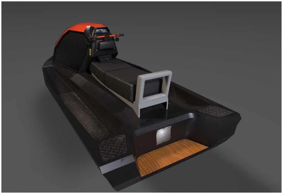Jetski prop for Vrchat Worlds and Avatars