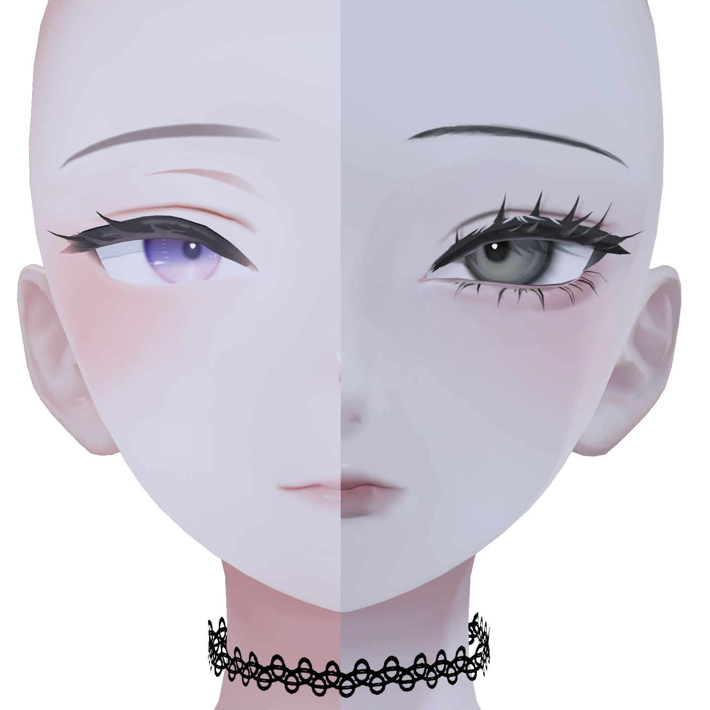 【森羅/Shinra】Yamippoi Girl Eyes&MakeUp&BlendShape iixiona - iixiona - BOOTH