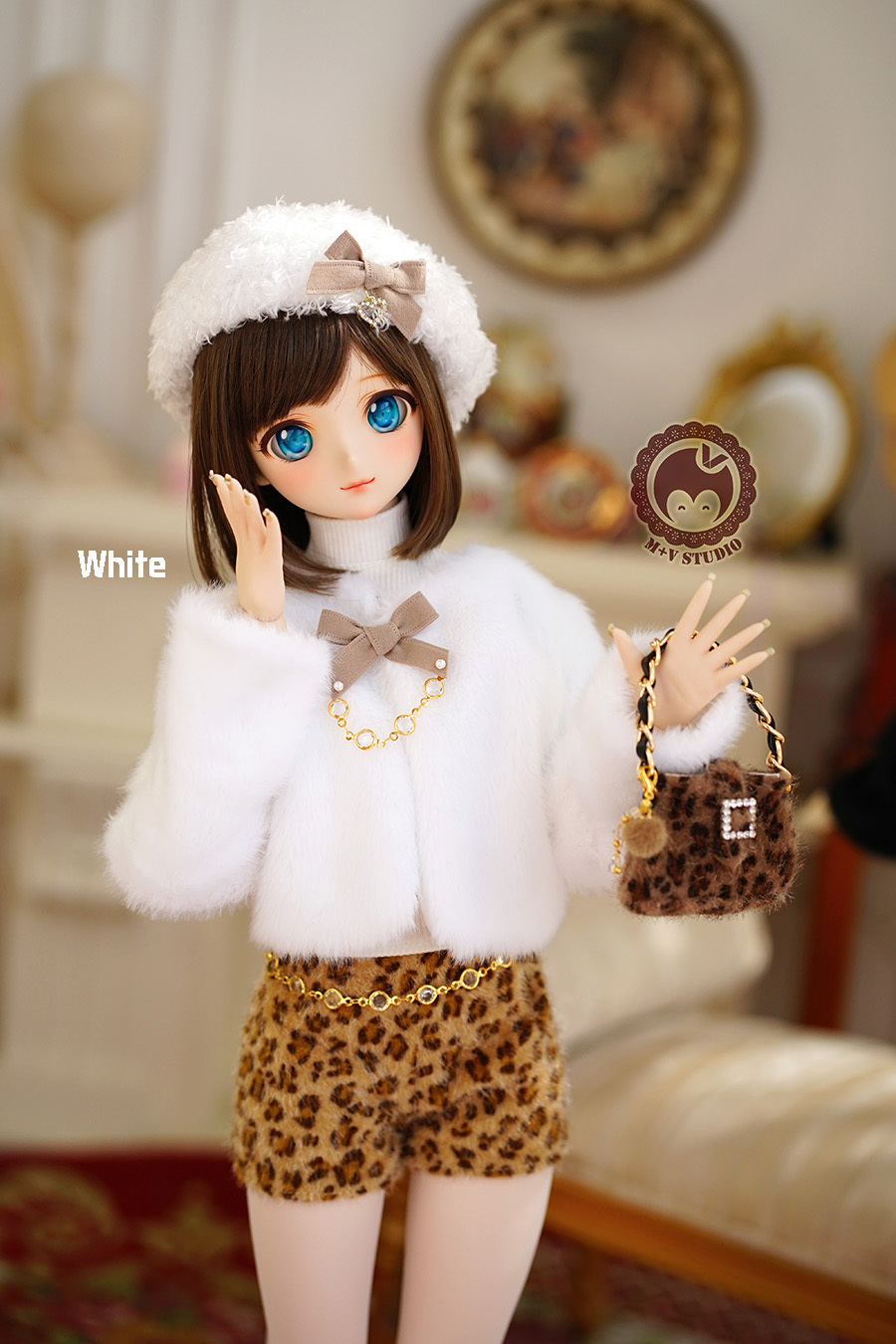 【ファーコート】DD3 DDDY DDS 3分（S，M，L胸）SDGR SD13 SD16、3つのカラー選択可能です - 喵屋Mv+Studio - BOOTH