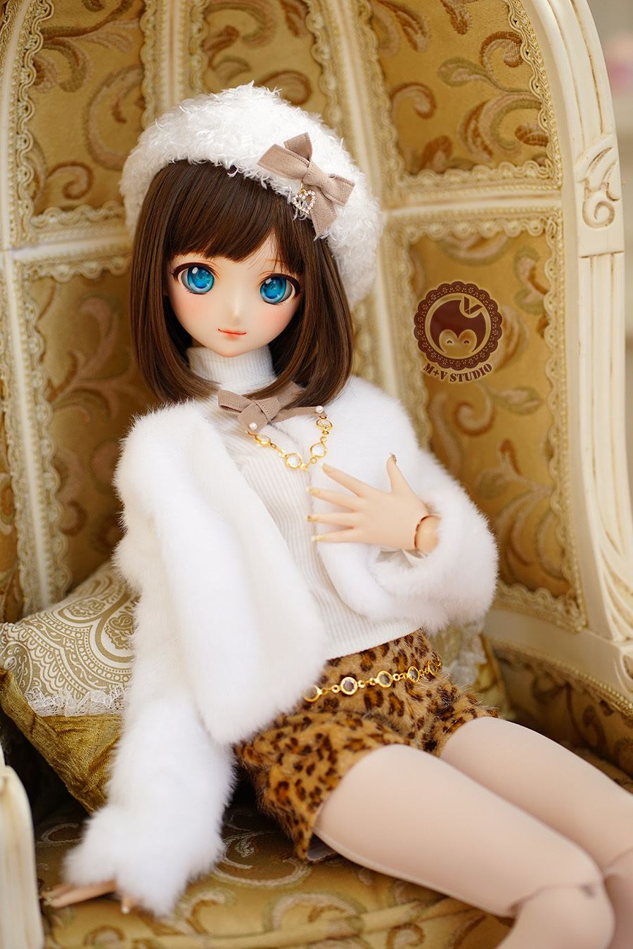 【ファーコート】DD3 DDDY DDS 3分（S，M，L胸）SDGR SD13 SD16、3つのカラー選択可能です - 喵屋Mv+Studio - BOOTH