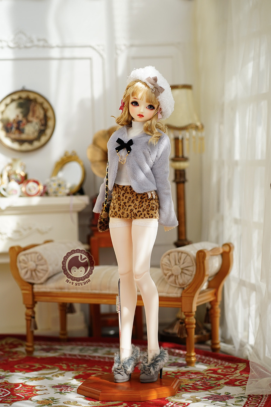 【ファーコート】DD3 DDDY DDS 3分（S，M，L胸）SDGR SD13 SD16、3つのカラー選択可能です - 喵屋Mv+Studio - BOOTH