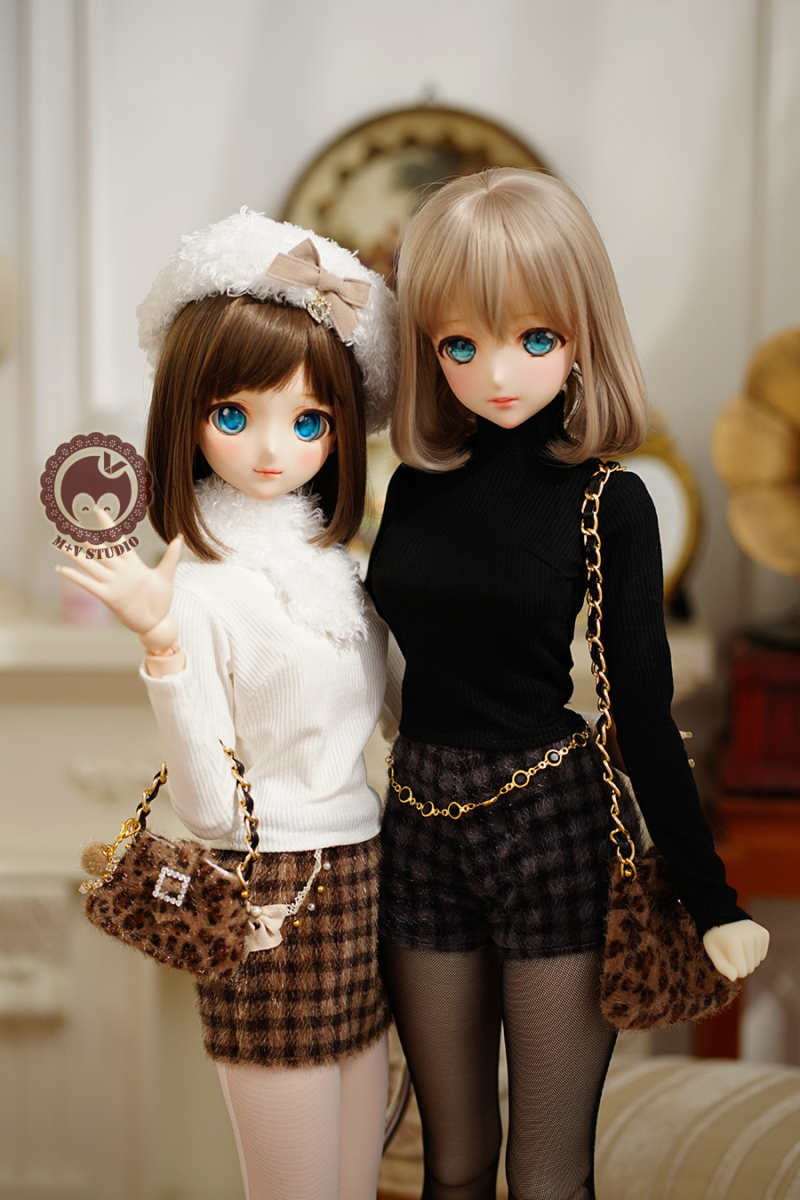 【ニットの上着】1/3分 1/4分 BJD(msd mdd SDGR DD DY bjd)7つのカラー選択可能 - 喵屋Mv+Studio - BOOTH