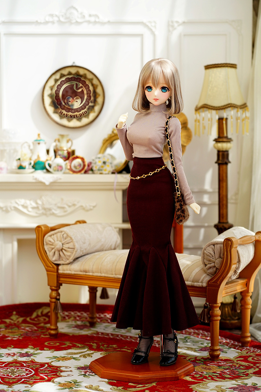 【フィッシュ·スカート】1/3分 1/4分 BJD(msd mdd SDGR DD DY bjd)3つのカラー選択可能 - 喵屋Mv+Studio - BOOTH