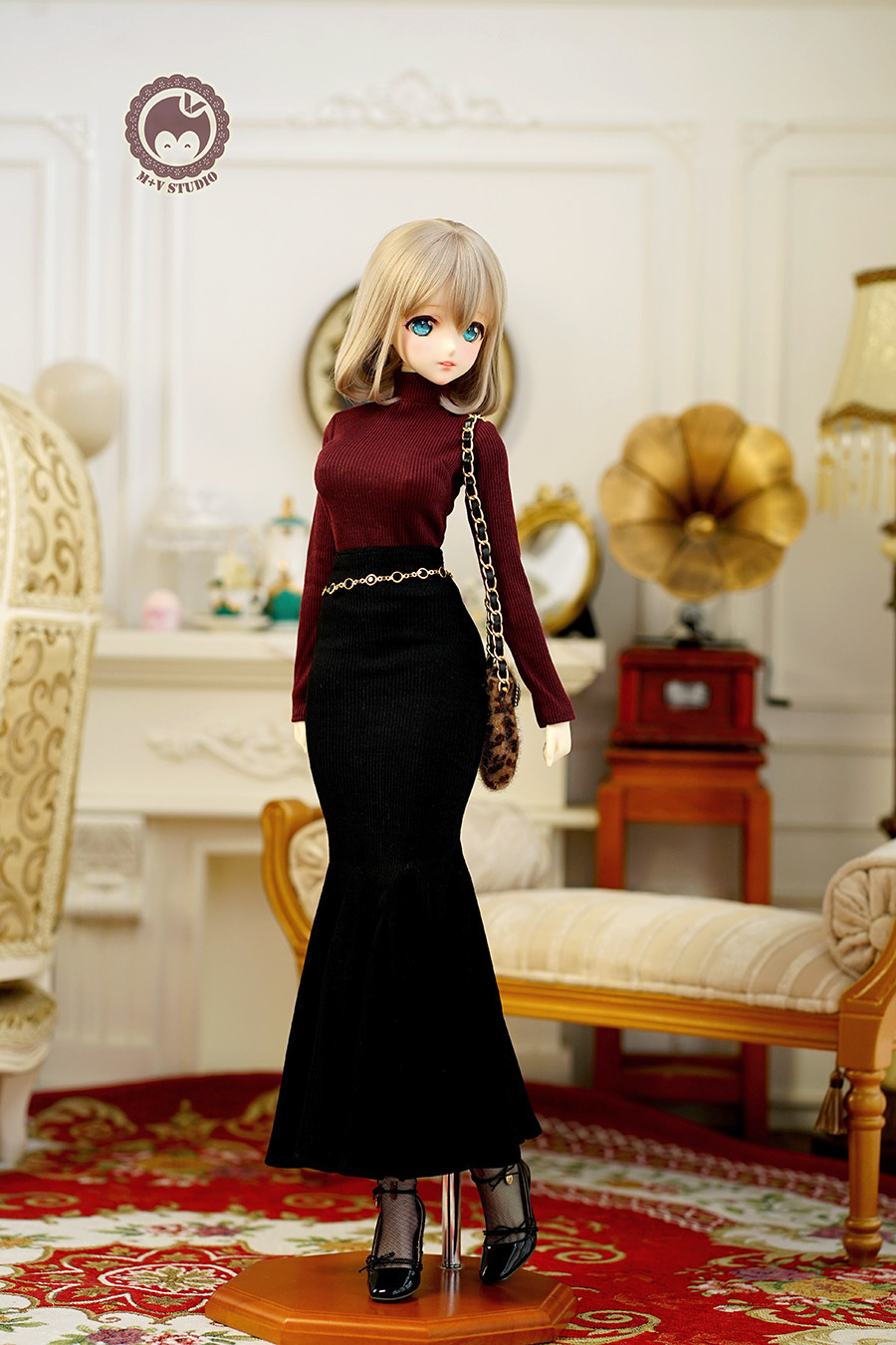 【ウエストチェーン】1/3分 1/4分 BJDサイズは共通です(msd mdd SD DD DY bjd) - 喵屋Mv+Studio - BOOTH