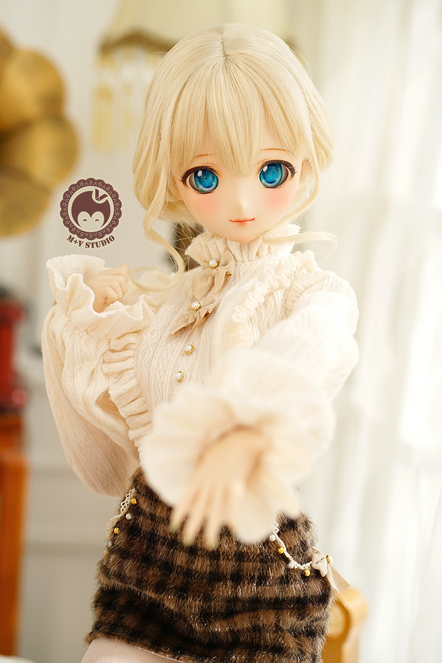 【フリルリボン塔】1/3分 1/4分 BJD(msd mdd SDGR DD DY bjd) - 喵屋Mv+Studio - BOOTH