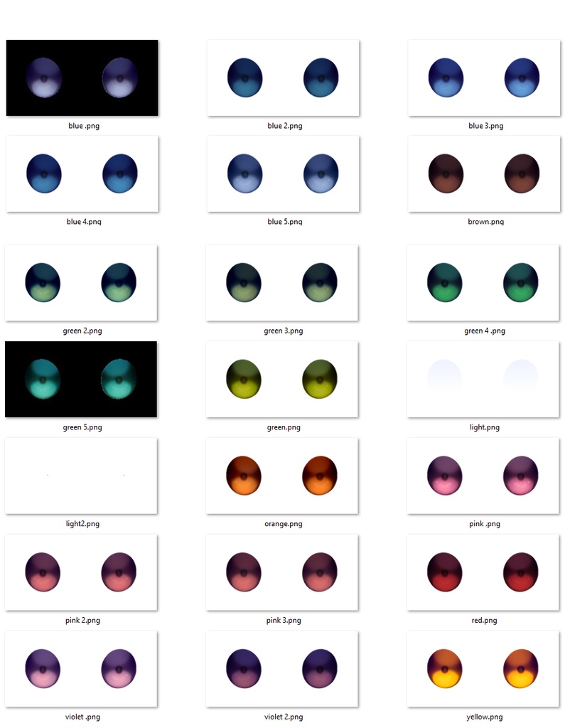 [Vroid Texture] FREE eyes set! - monphys - BOOTH