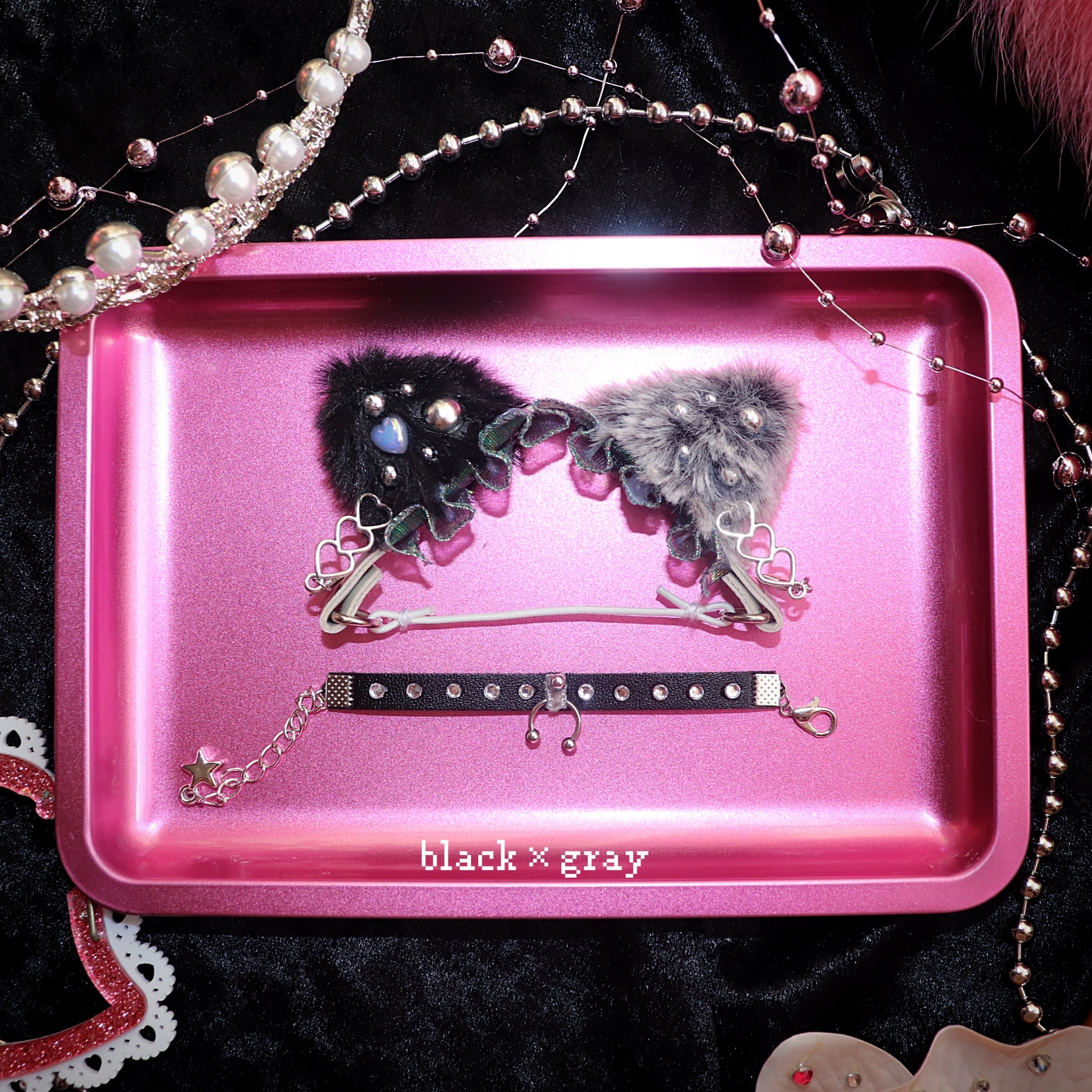 meow head band & be longs choker [ decoration series ] - 𓆩 ︎𓆪嘔吐処理班𓆩 ︎𓆪 ...