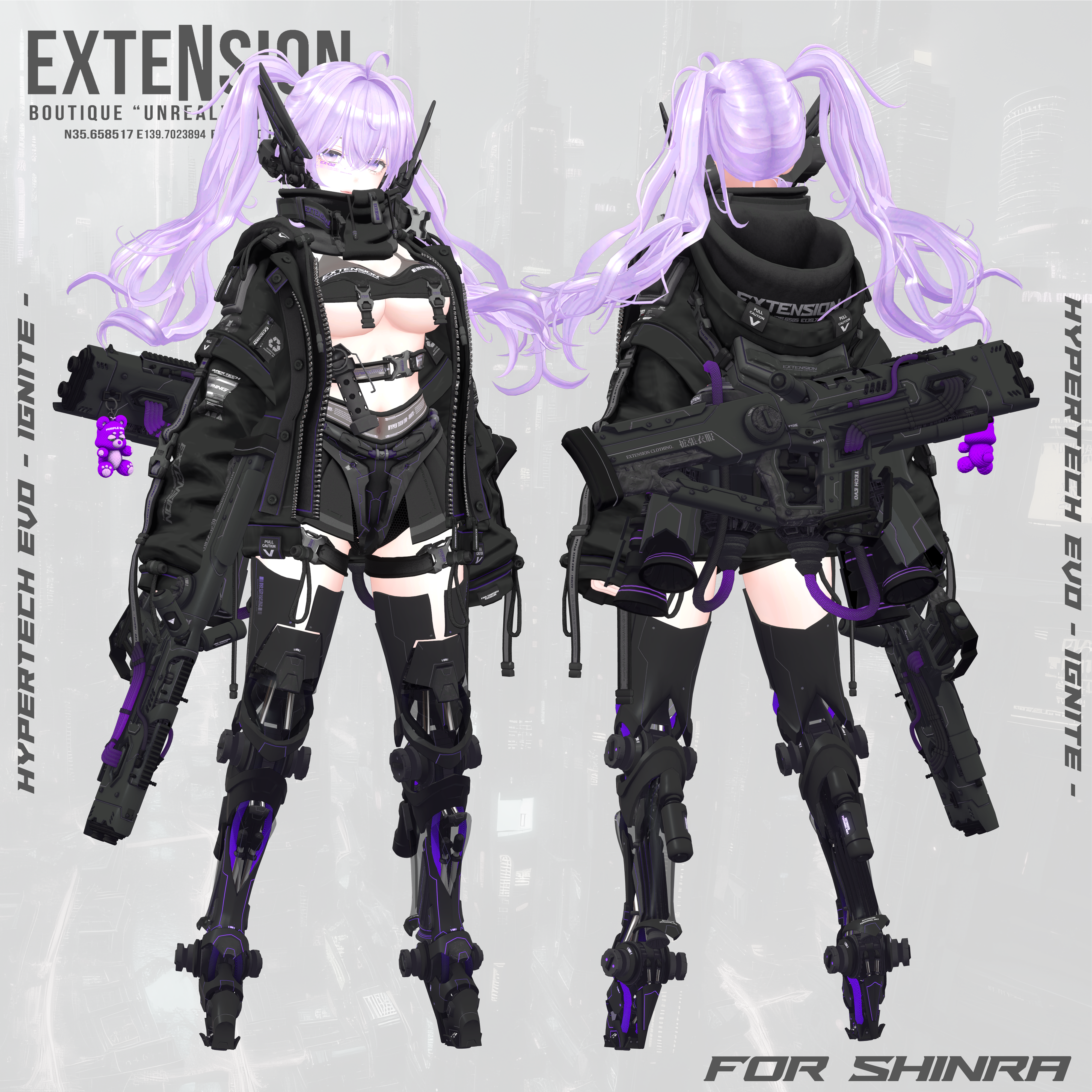🔧HYPER TECH EVO -IGNITE-🔧 - EXTENSION CLOTHING - BOOTH