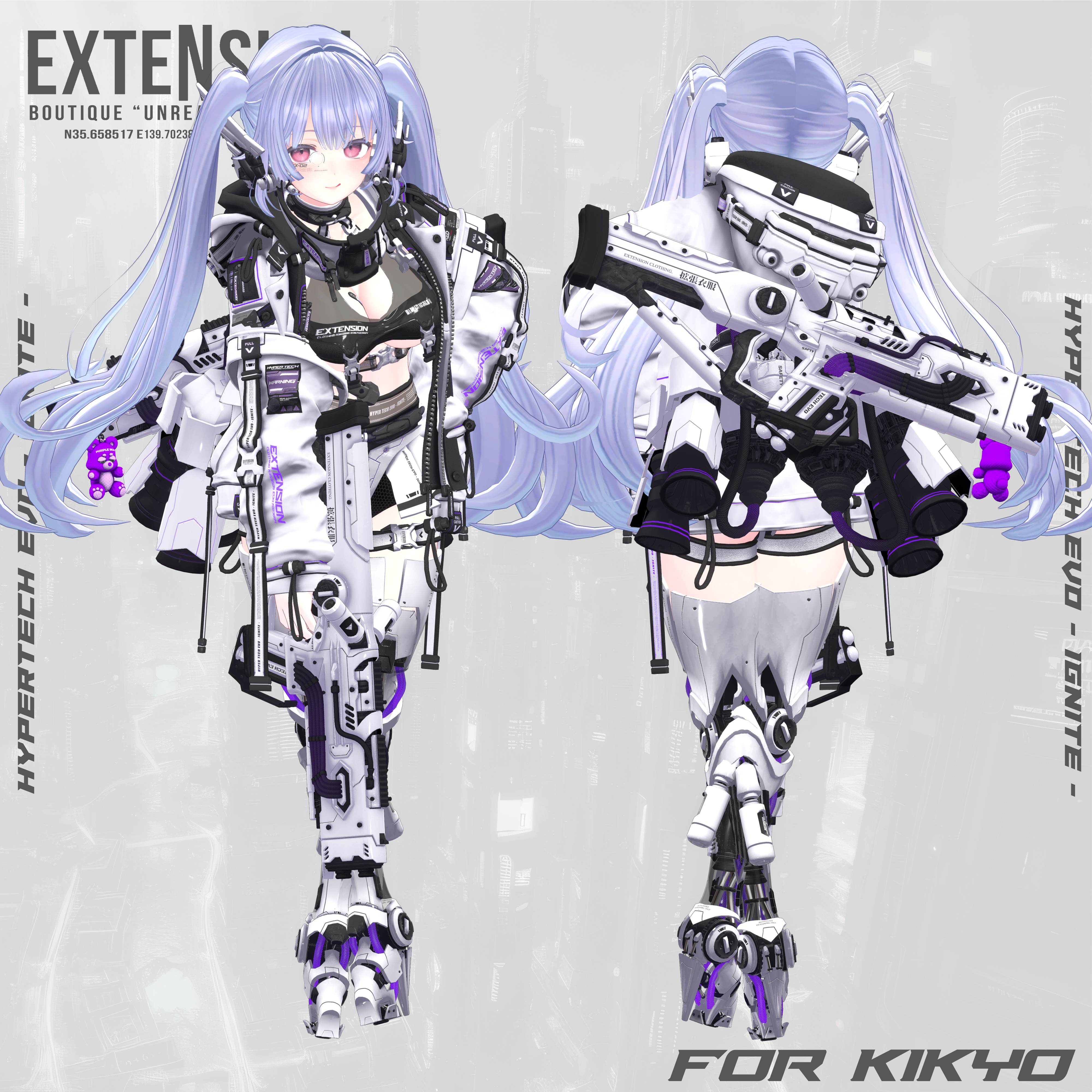 🔧HYPER TECH EVO -IGNITE-🔧 - EXTENSION CLOTHING - BOOTH