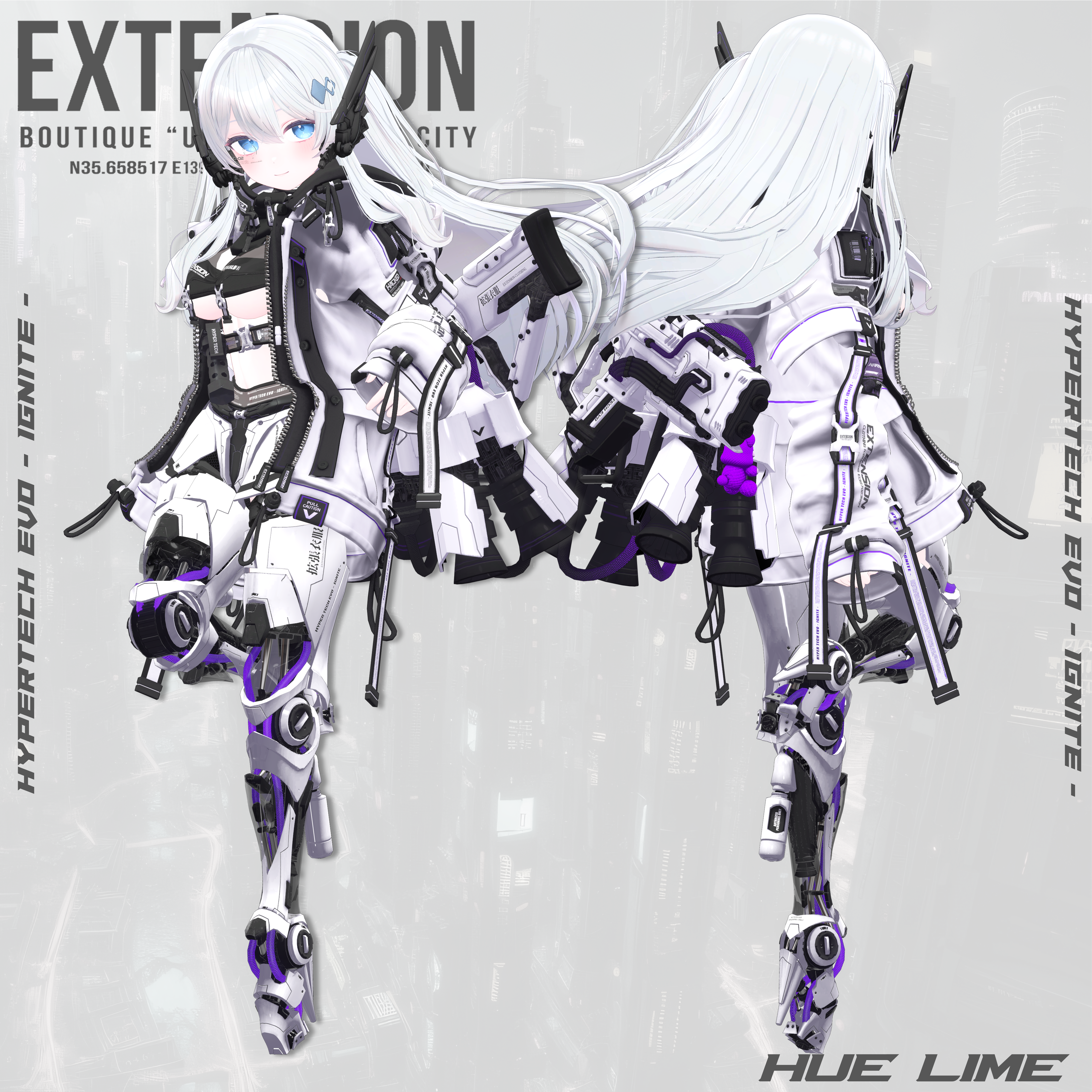 🔧HYPER TECH EVO -IGNITE-🔧 - EXTENSION CLOTHING - BOOTH