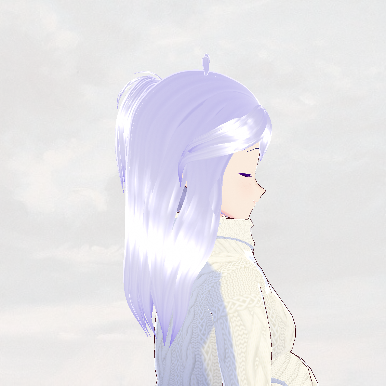 [FREE] Light Purple Hair - VRoid - AkariHimeVT - BOOTH