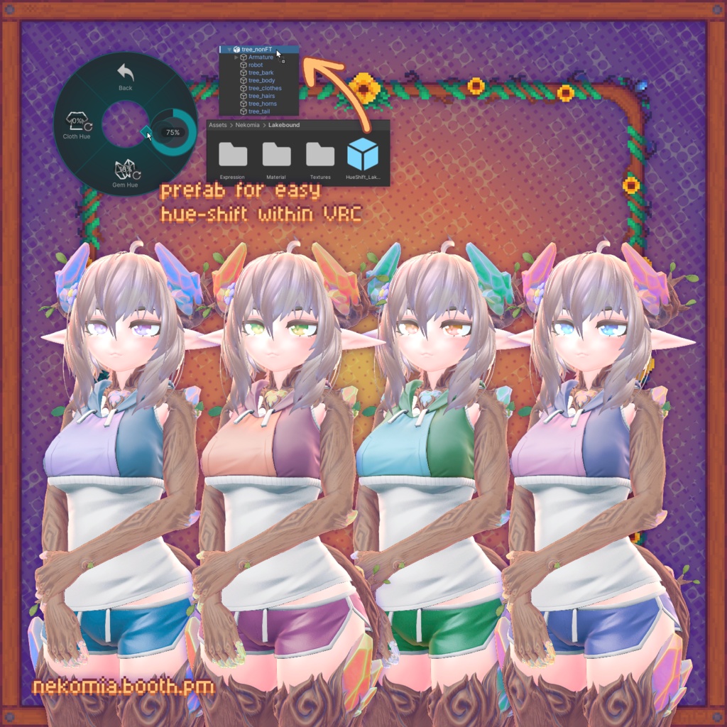 [森Mori] Lakebound Pack - Nekomia - BOOTH