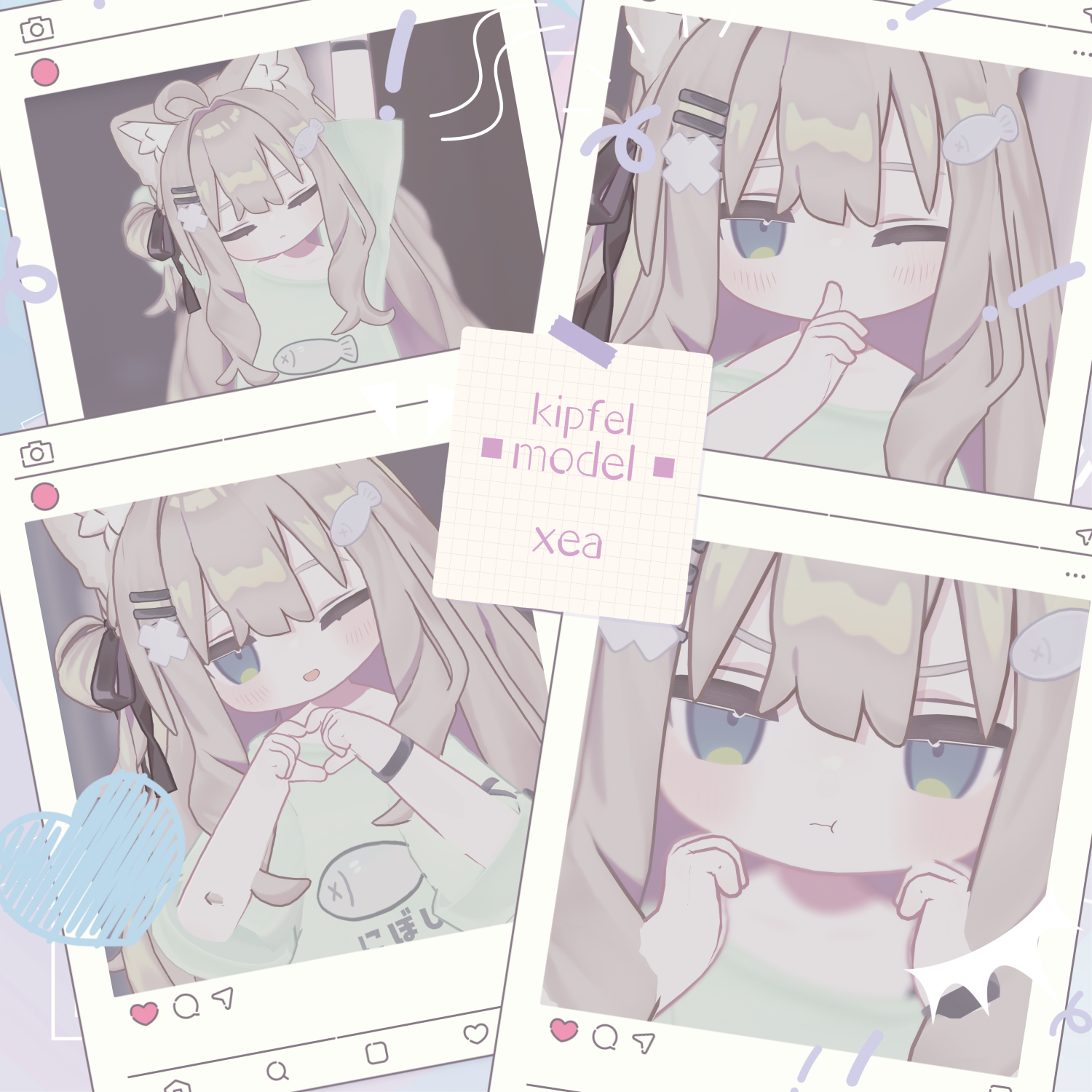 【無料あり】🤍photogenic POSE animation 18+4🤍【kipfel/Mamehinata/ELusion ...