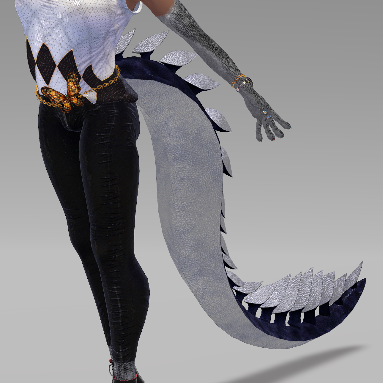 【DragonTailシリーズ】DragonTail_V【3Dモデル衣装・装飾品】 - [SpeQ:utako] - BOOTH