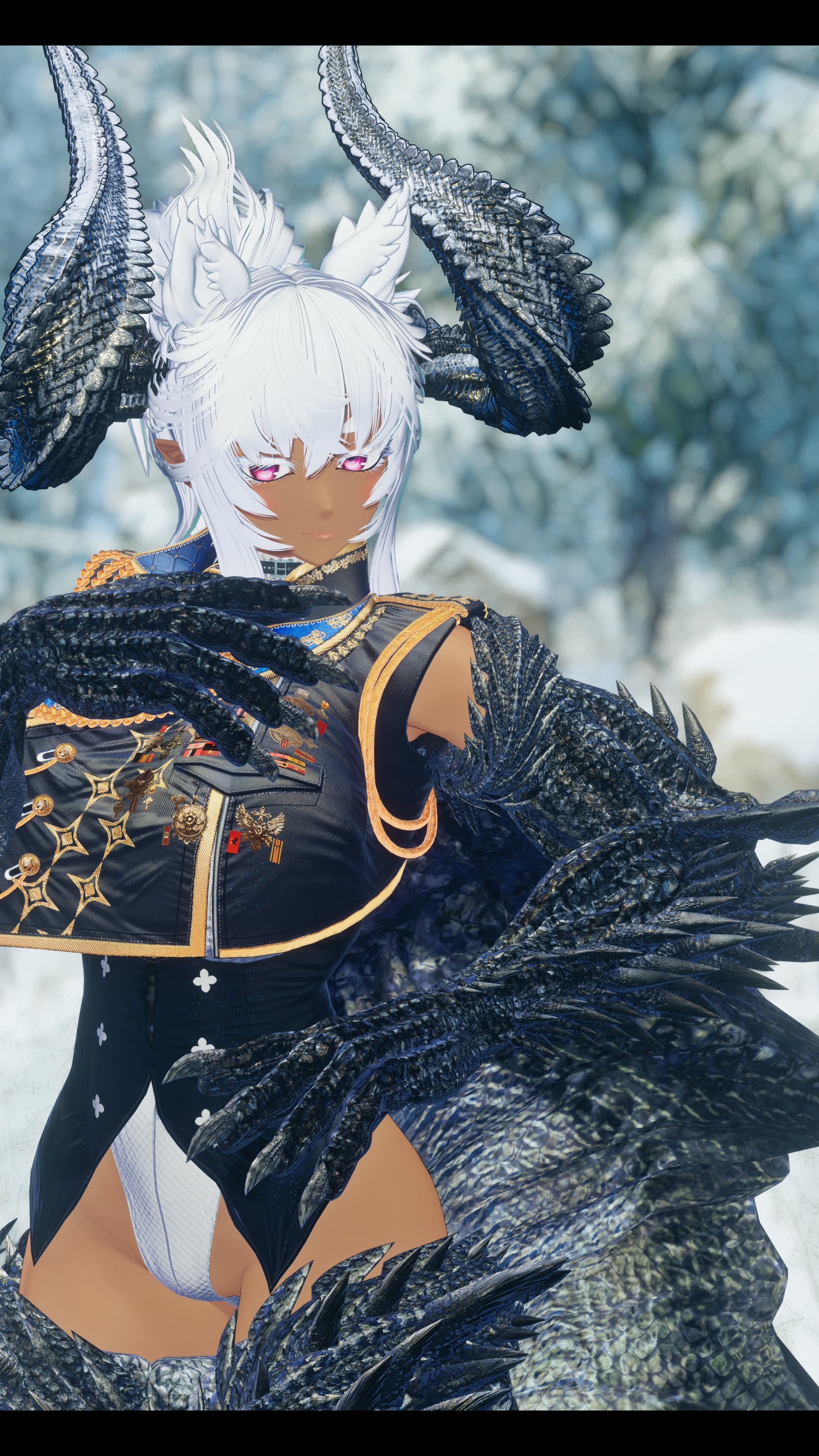 【DragonARMシリーズ】D_黒龍ARM【3Dモデル衣装・装飾品】 - [SpeQ:utako] - BOOTH