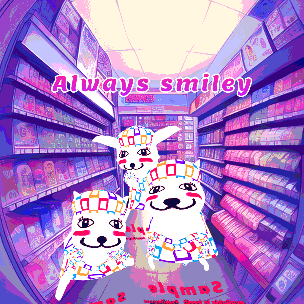 Smiley Cat スマイリーキャット オリジナル3Dモデル - あ～さ～のプレゼント - BOOTH