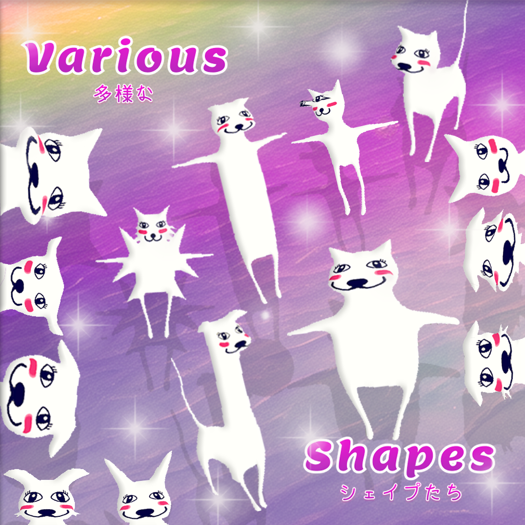 Smiley Cat スマイリーキャット オリジナル3Dモデル - あ～さ～のプレゼント - BOOTH