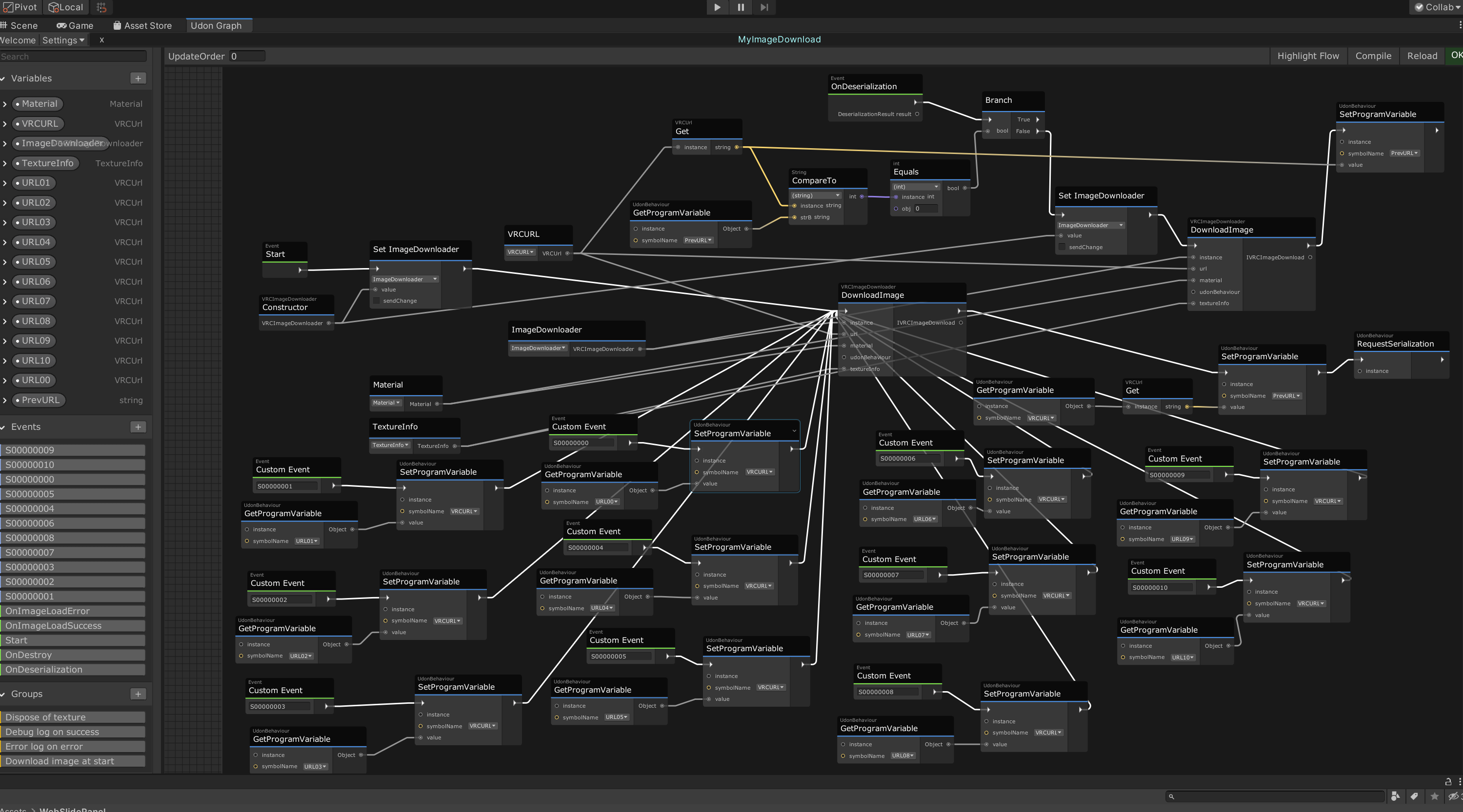 Web Slide Panel for VRChat SDK3 Udon Graph - 我楽多屋 Wizdom - BOOTH