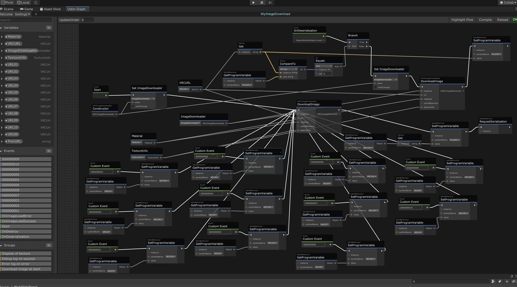 Web Slide Panel for VRChat SDK3 Udon Graph - 我楽多屋 Wizdom - BOOTH