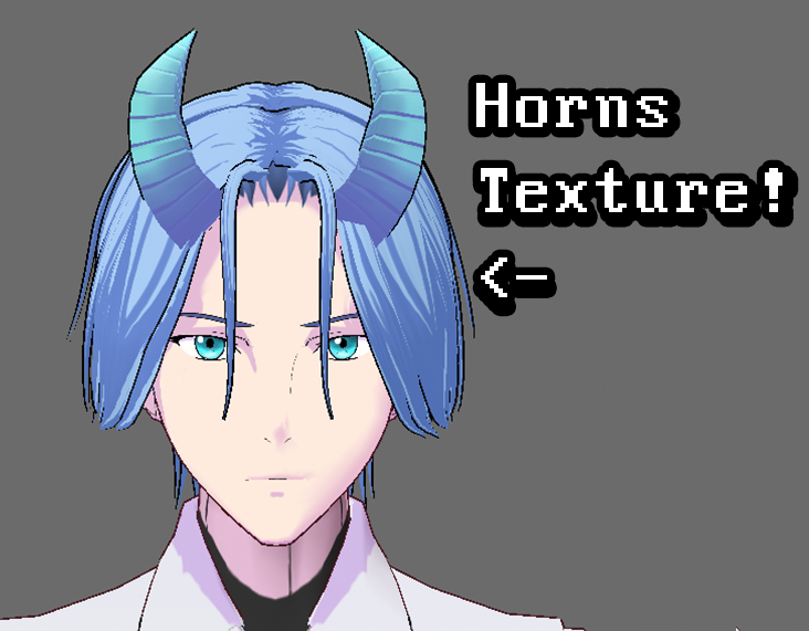 Free Horn Textures For Vroid - Wacky - BOOTH