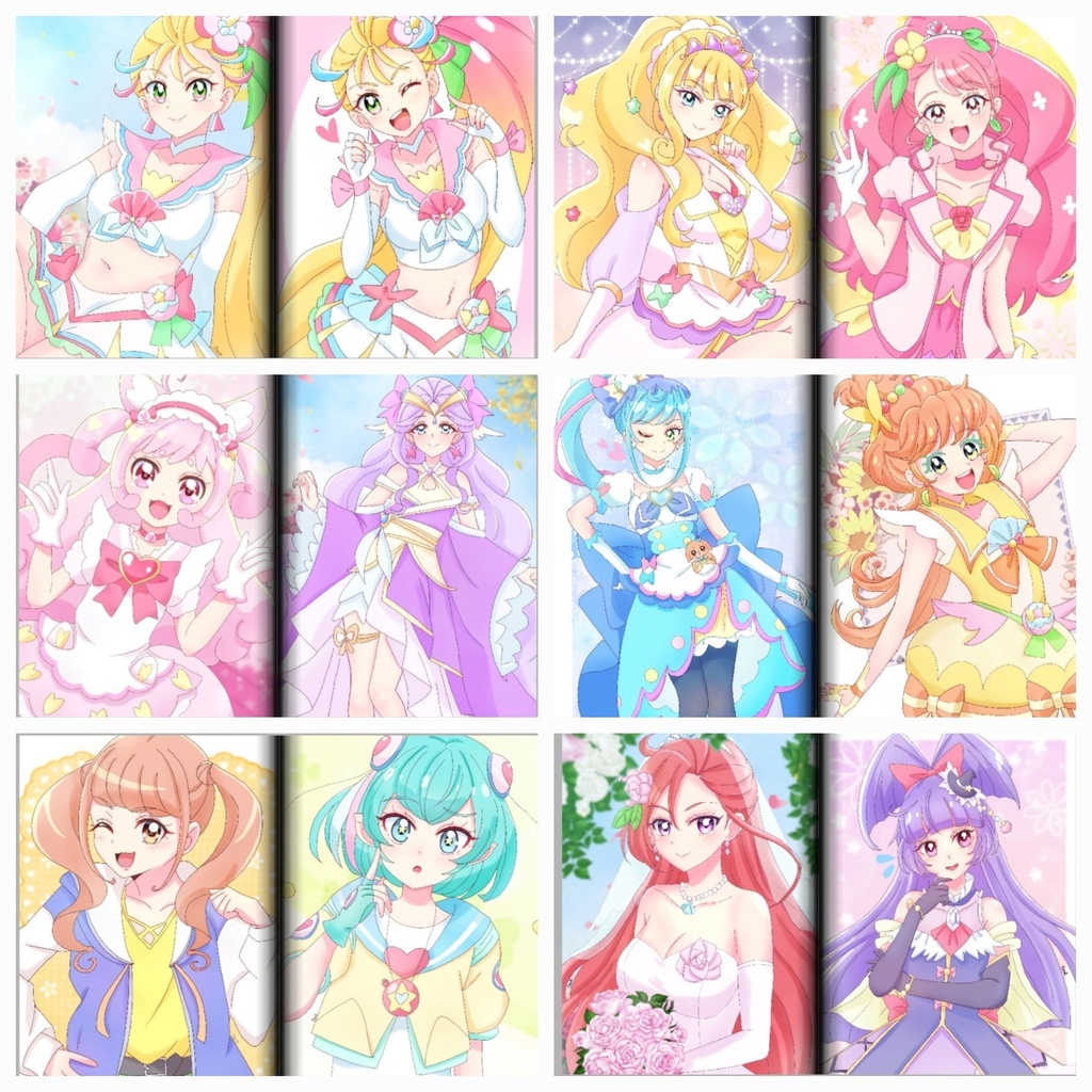 今までTwitterで描いてきたプリキュアイラストまとめ - MOMO - BOOTH