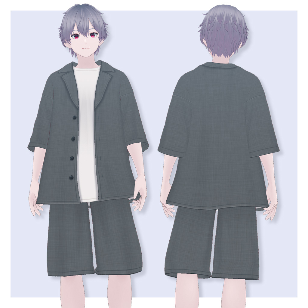 【VRoid】夏のセットアップ - 4473D - BOOTH