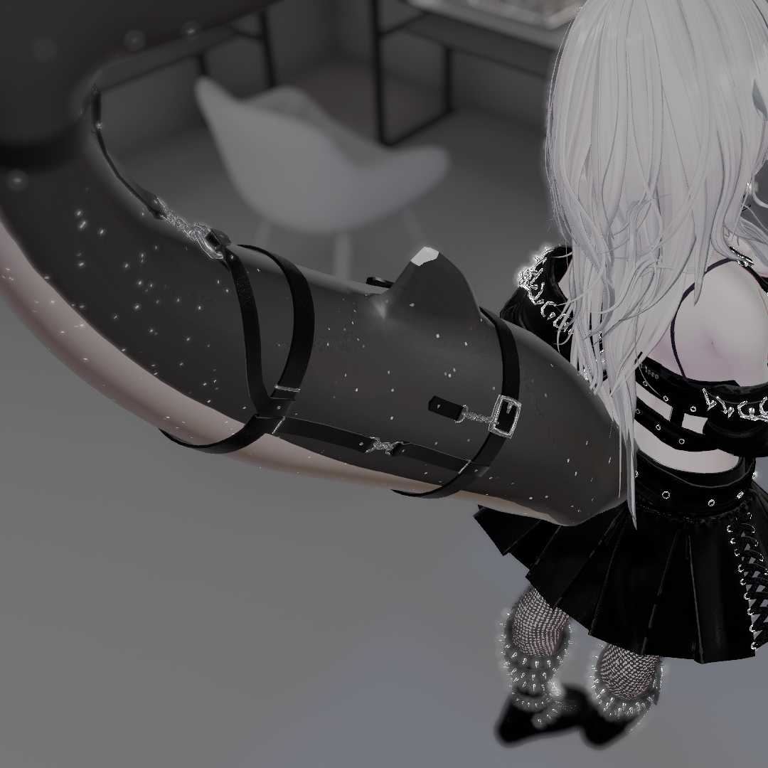 🦈【ルルネ】尻尾beltアクセ【VRChat】 - Granchiochanshop - BOOTH