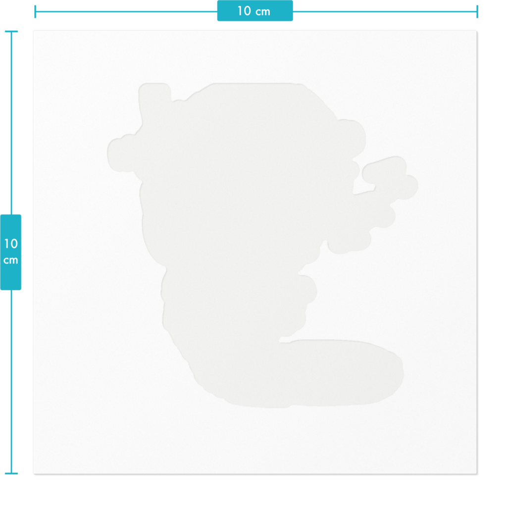 出勤ユゲ ホワイトステッカー - yuge-yrg - BOOTH