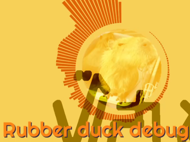 Rubber duck debug - jichou_niki - BOOTH