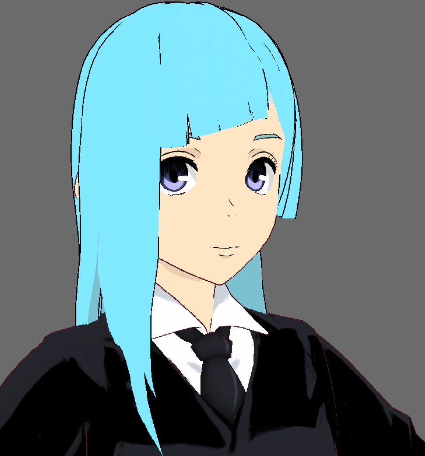 Kasumi Miwa from Jujutsu Kaisen VRM Vroid Model - ShopSharku - BOOTH