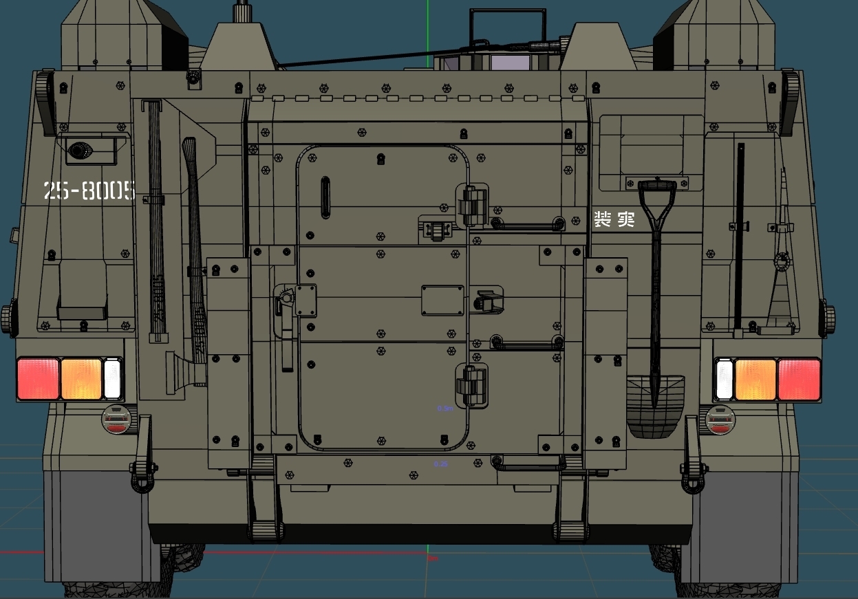 陸上自衛隊 装甲兵員輸送車APC - 3Dえいじくん - BOOTH