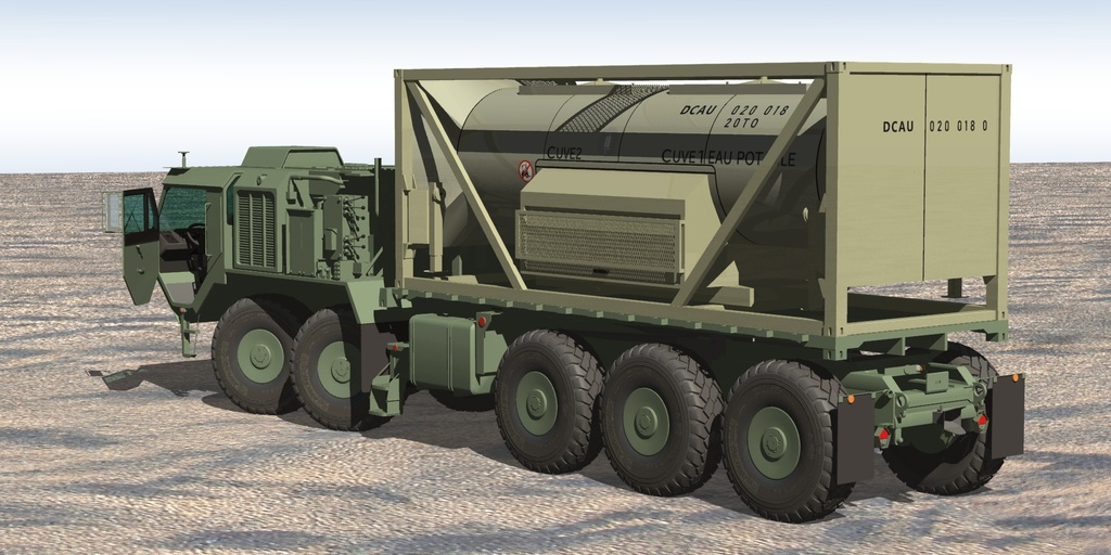 U.S. ARMY PLS (Palletized Load System) - 3Dえいじくん - BOOTH