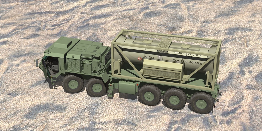 U.S. ARMY PLS (Palletized Load System) - 3Dえいじくん - BOOTH