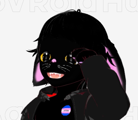 Black cat Furry - Chris_evil - BOOTH