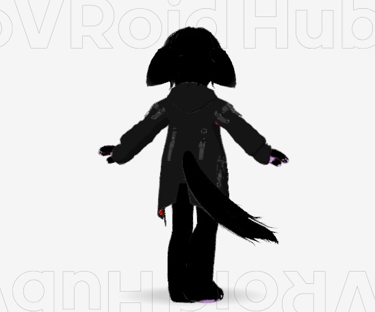 Black cat Furry - Chris_evil - BOOTH