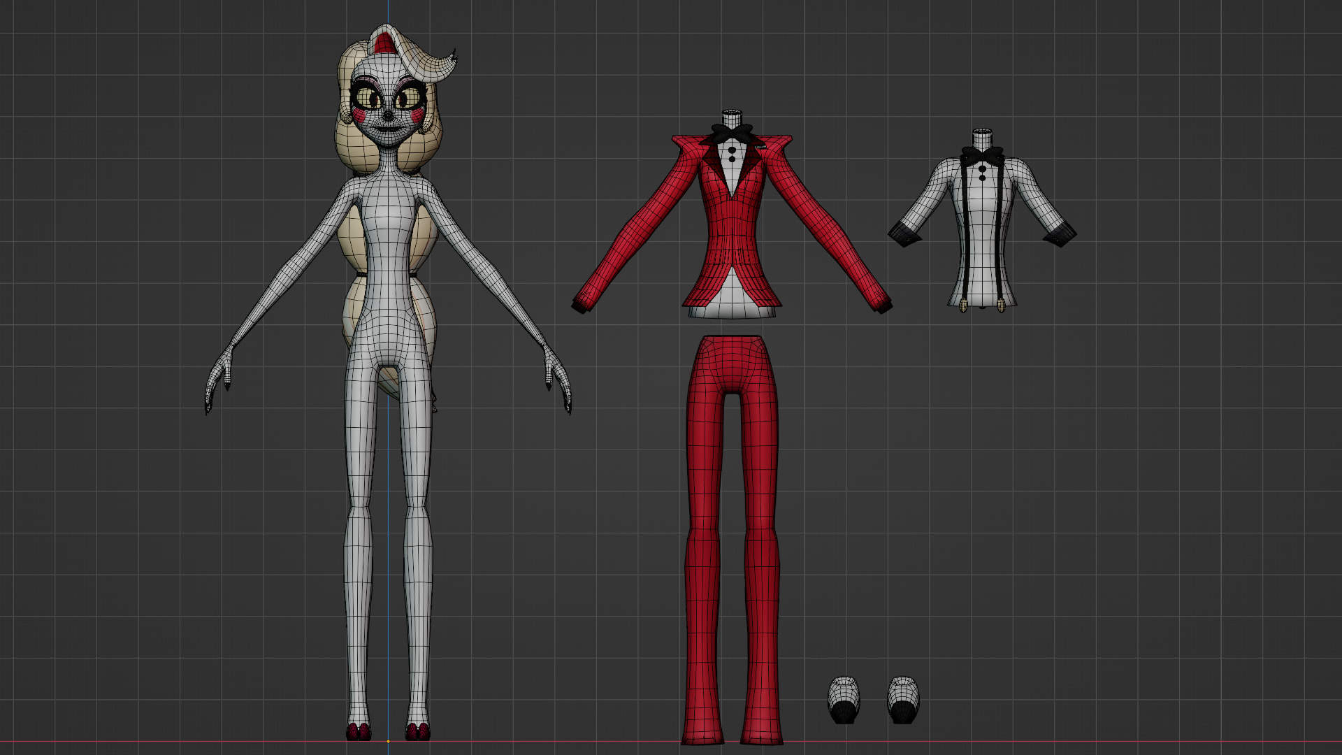 Charlie Morningstar VRchat Avatar - jabberdeer - BOOTH