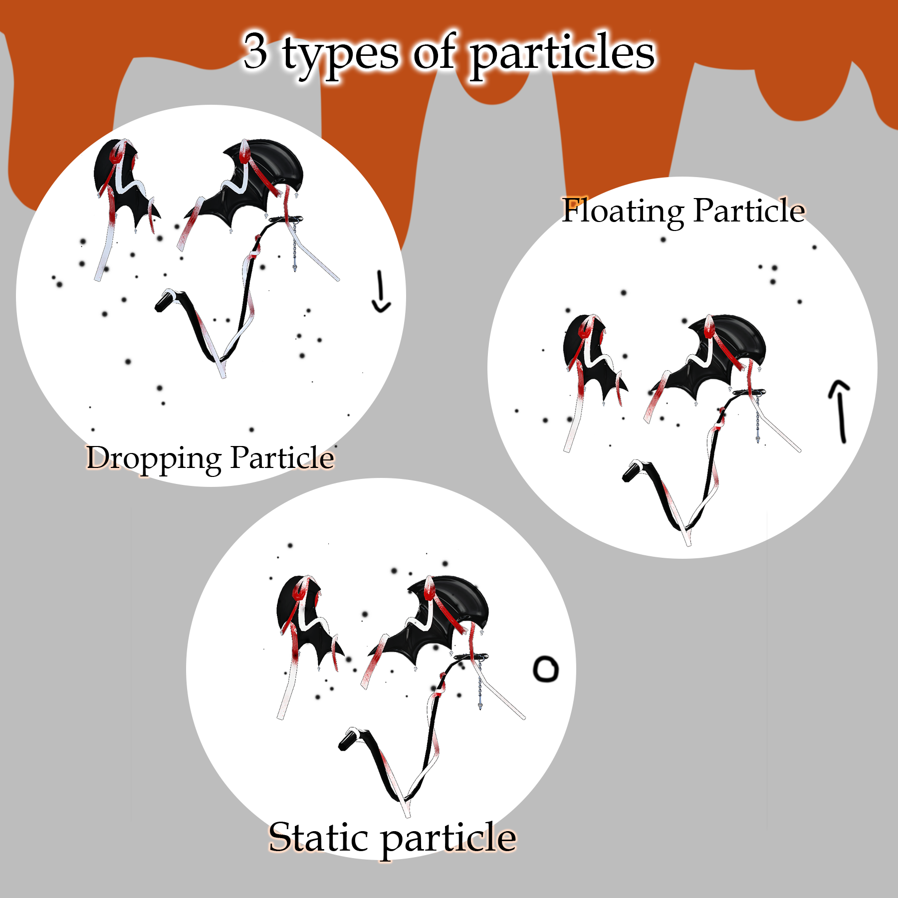 𝐁𝐫𝐨𝐤𝐞𝐧 𝐕𝐚𝐦𝐩𝐢𝐫𝐞 𝐖𝐢𝐧𝐠𝐬 𝐚𝐧𝐝 𝐓𝐚𝐢𝐥 - cocoaalice - BOOTH