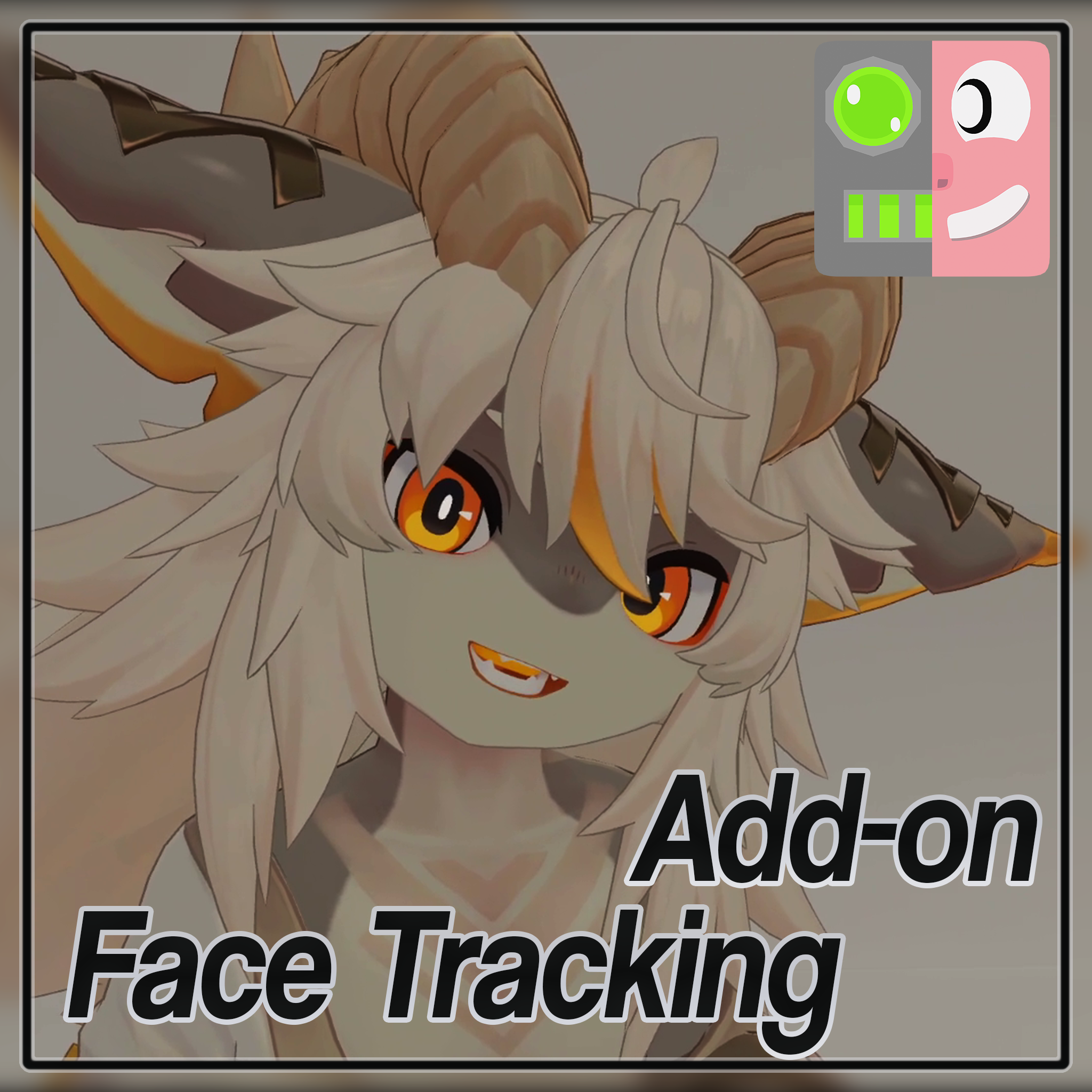 VRChat - Foshunia - Face Tracking Addon - Pawlygon - BOOTH