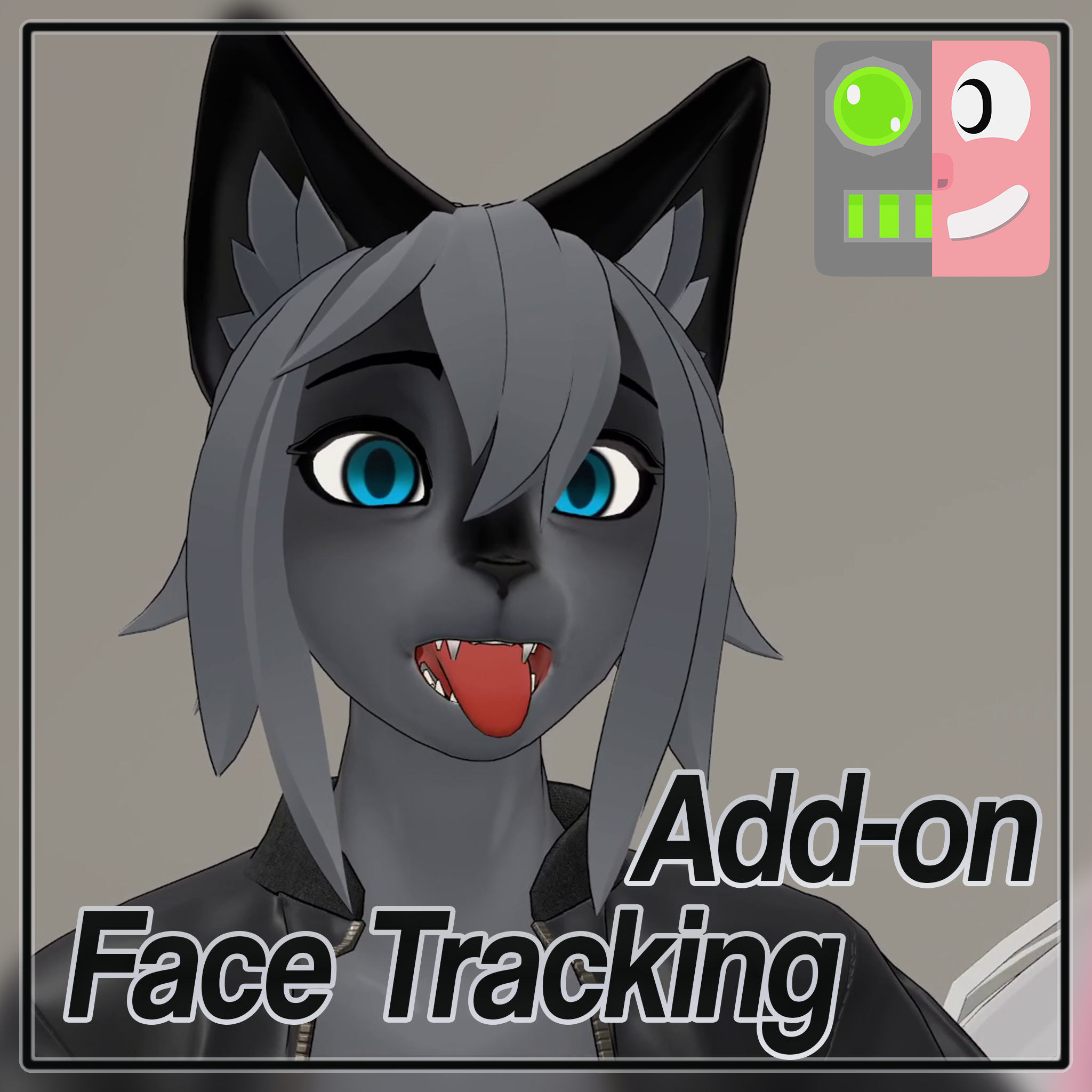 VRChat - Vixine - Face Tracking Addon - Pawlygon - BOOTH